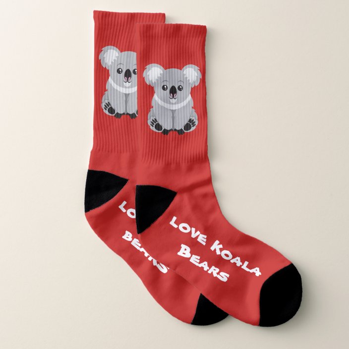 Love Koala Bears Socks | Zazzle.com