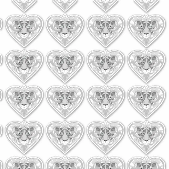 Love Lioness Locket (sheet) contour stickers | Zazzle