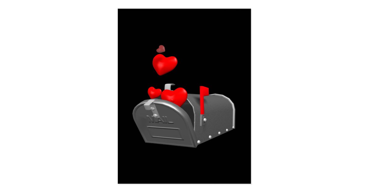 Love Mail Postcard | Zazzle.com