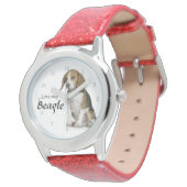 Love My Beagle Watch | Zazzle