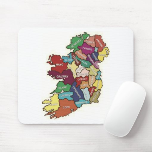 LOVE MY IRISH ROOTS MOUSE PAD | Zazzle