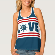 Fun or Classic Nautical Tank Tops | www.NauticalBoutique.Co