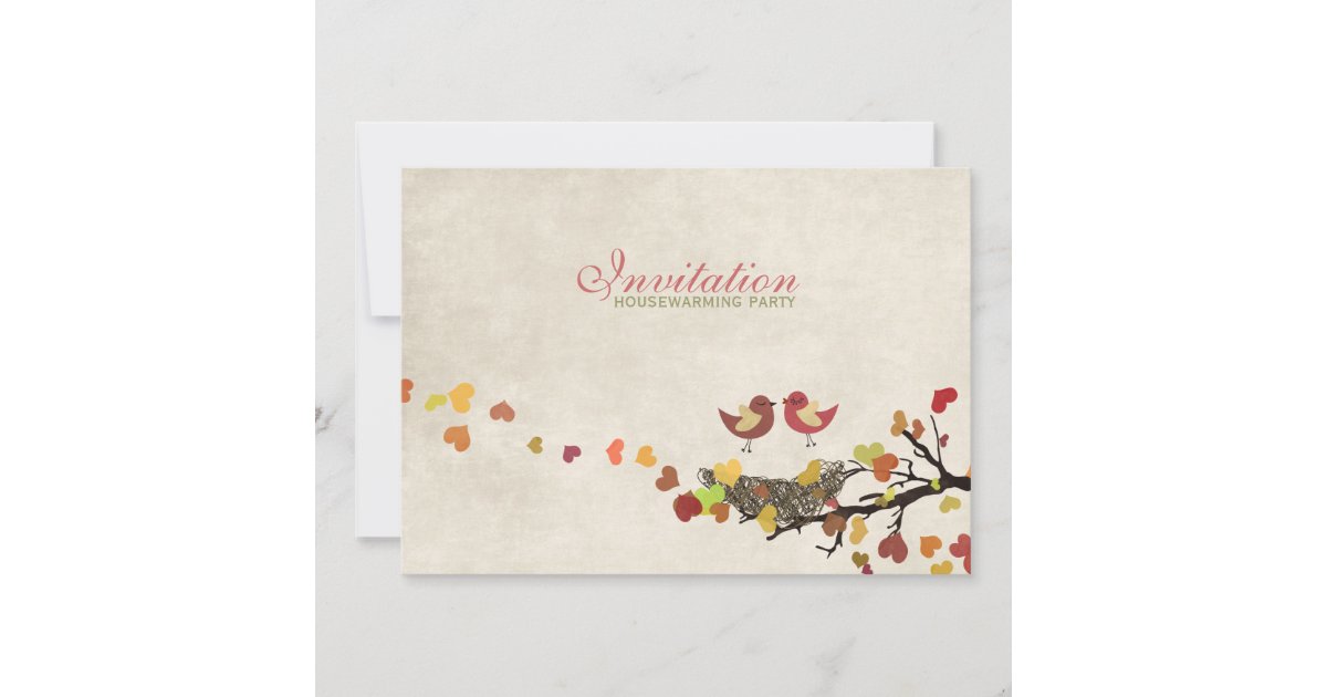 Love Nest - Housewarming Party Invitation | Zazzle