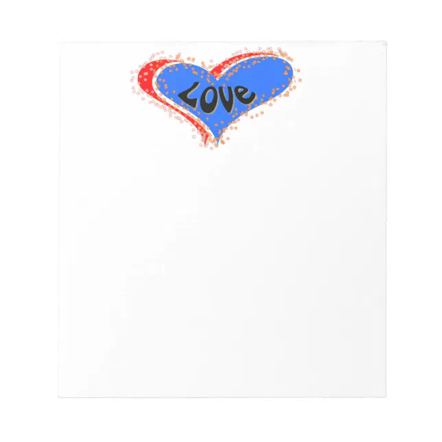 Love Notepad | Zazzle