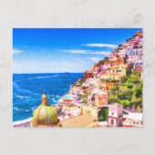Love Of Positano Italy Postcard | Zazzle