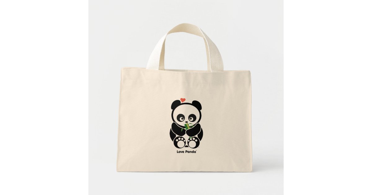 Love Panda® Tiny Tote Bag | Zazzle