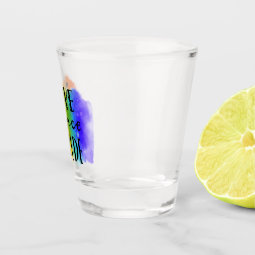 Love Peace Pride Shot Glass | Zazzle