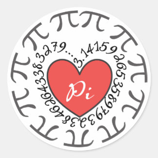 Pi Day Stickers | Zazzle