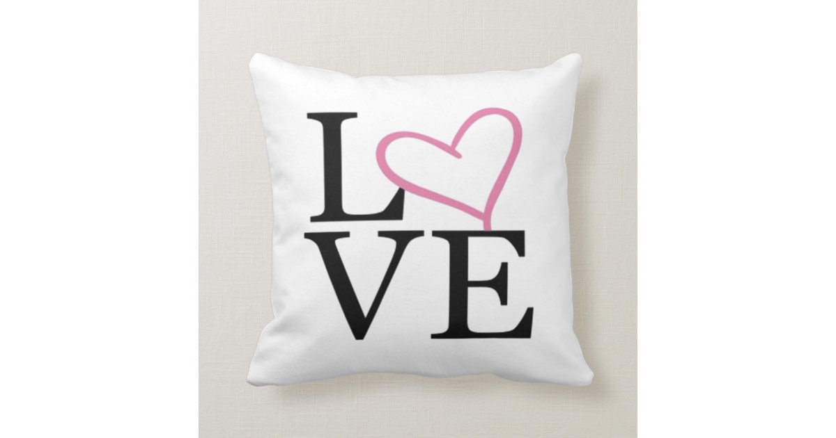 Love Pillow | Zazzle.com