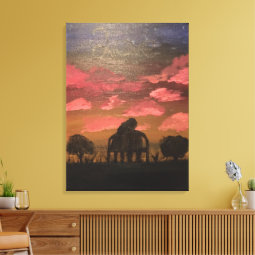 Love Portrait Anniversary Wedding Dating Gift Canvas Print | Zazzle