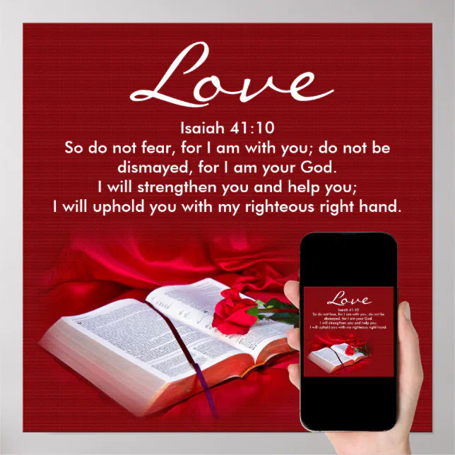 Love - Religious Poster - Christian | Zazzle