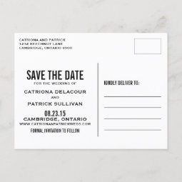 LOVE Rustic Shabby Chic | Save the Date Postcard | Zazzle
