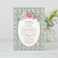 Love Shack Fiance Garden Party Chic Bridal Shower Invitation | Zazzle