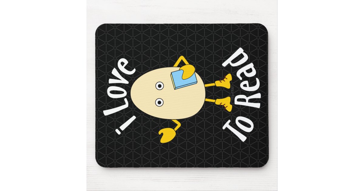 Love To Read Mouse Pad | Zazzle
