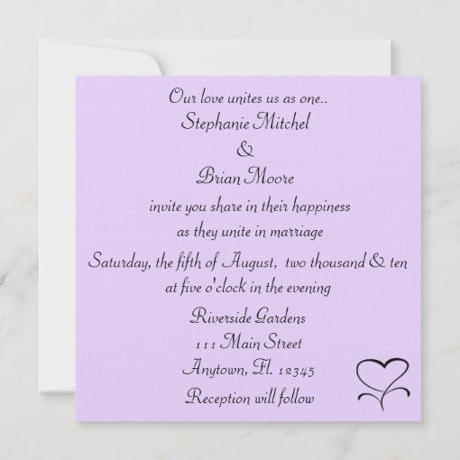 Love Wedding Invitation | Zazzle
