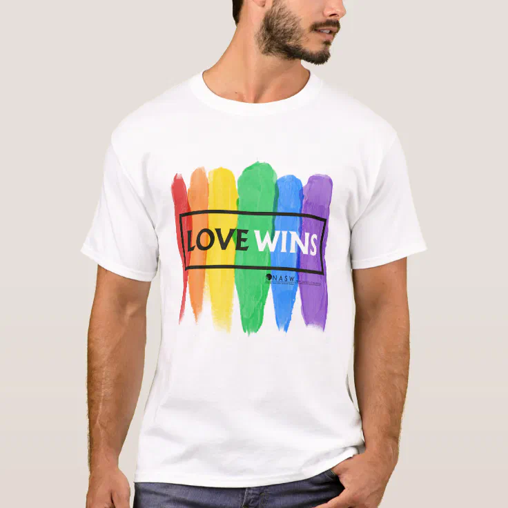 Love Wins T Shirt Zazzle
