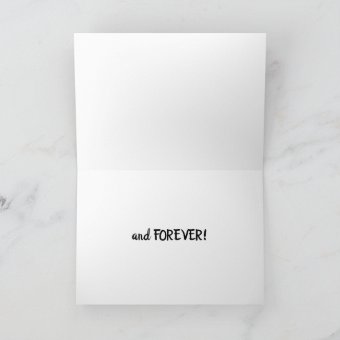 "LOVE" YOU **ALWAYS AND FOREVER** LOVE CARD | Zazzle