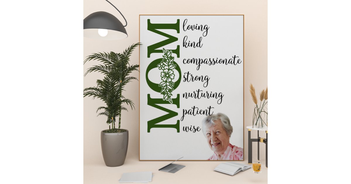 Love you Grandma...character traits Poster | Zazzle