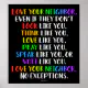 Love Your Neighbor Motivational Diverse Classroom Poster | Zazzle