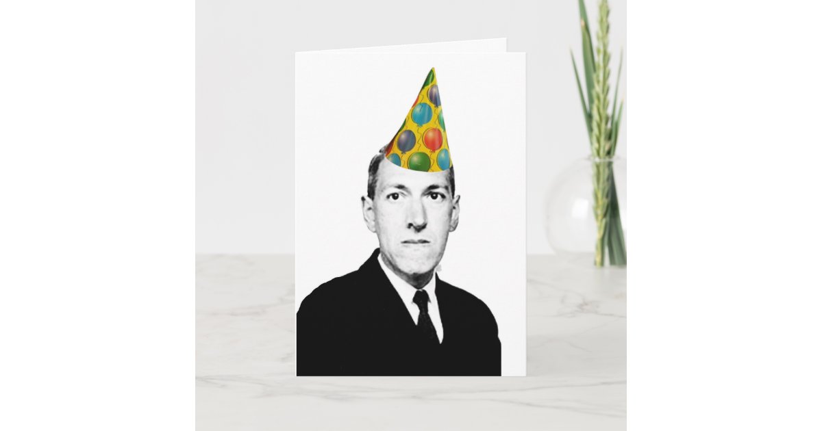 Lovecraft Birthday Card | Zazzle