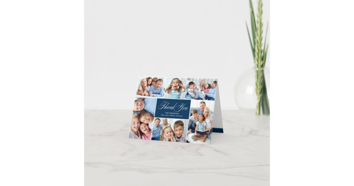 Lovely Collage Thank You Cards | Zazzle