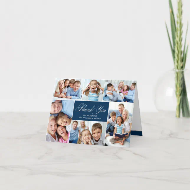 Lovely Collage Thank You Cards | Zazzle