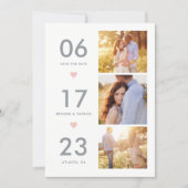 Lovely Date EDITABLE COLOR Save The Date Card | Zazzle
