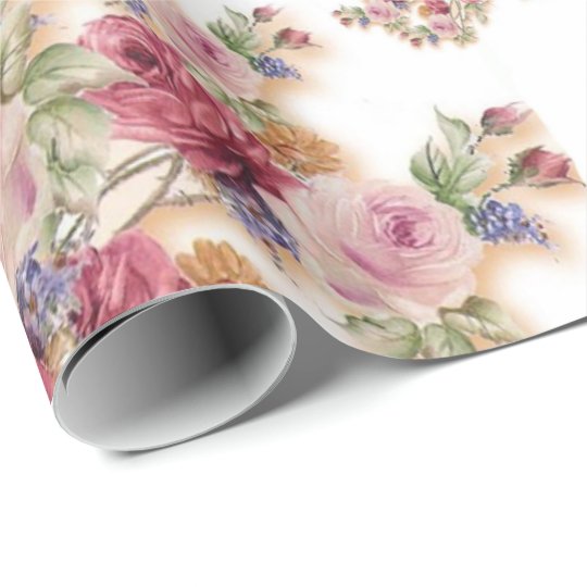 Lovely Floral Wrapping Paper | Zazzle.com