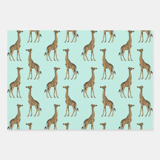 Giraffe Wrapping Paper | Zazzle - 100% Satisfaction Guaranteed!