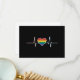 Lovely LGBT Gay Pride Heartbeat Lesbian Gays Love Thank You Card | Zazzle
