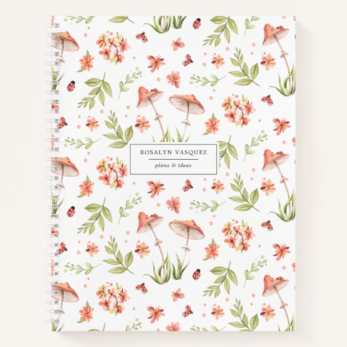 Lovely Little Ladybugs | Personalized Journal | Zazzle.com