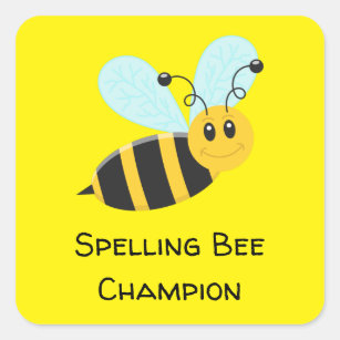 Spelling Bee Stickers | Zazzle