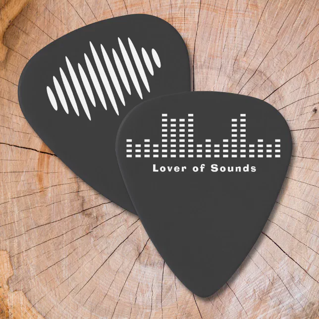 Lover of Sounds Guitar Pick | Zazzle