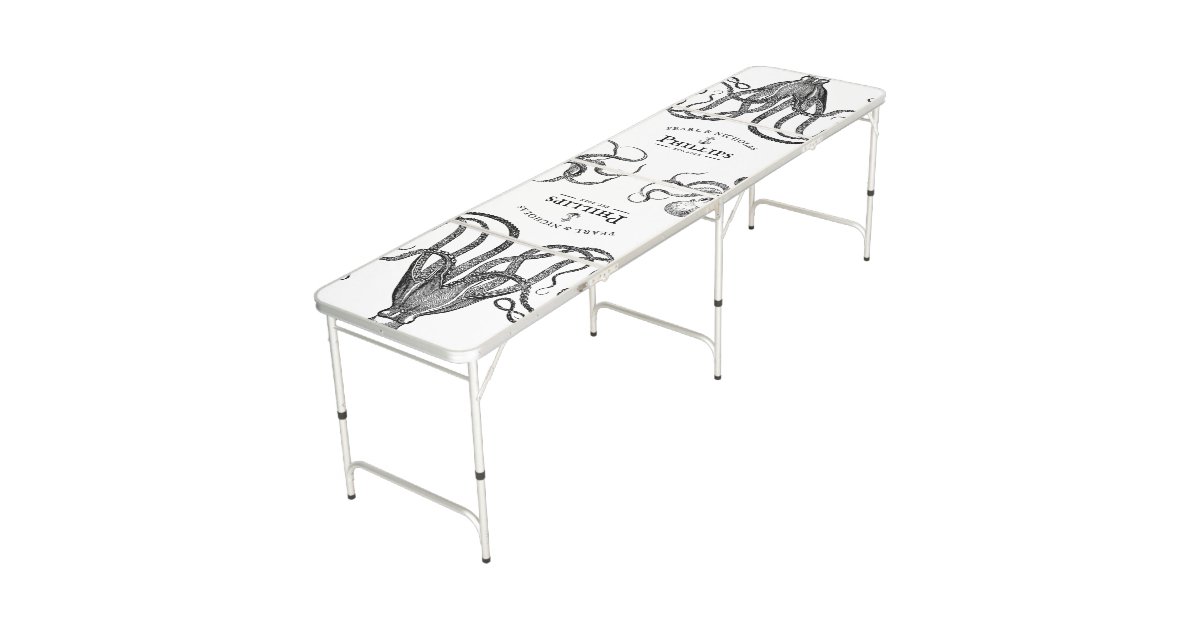Love's Tentacles | Octopus Themed Beer Pong Table | Zazzle