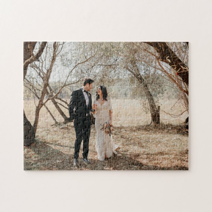 Loving Couple 11" x 14" Jigsaw Puzzle | Zazzle