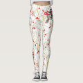 Loving Cuddling Chickadees Couple Leggings | Zazzle