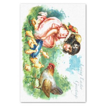 Loving Easter Greetings Tissue Paper | Zazzle