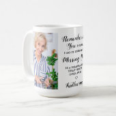 Loving Memory Remembrance Keepsake Memorial Photo Coffee Mug | Zazzle