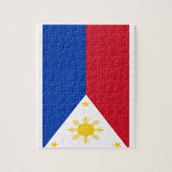 Low Cost! Philippines Flag Jigsaw Puzzle | Zazzle