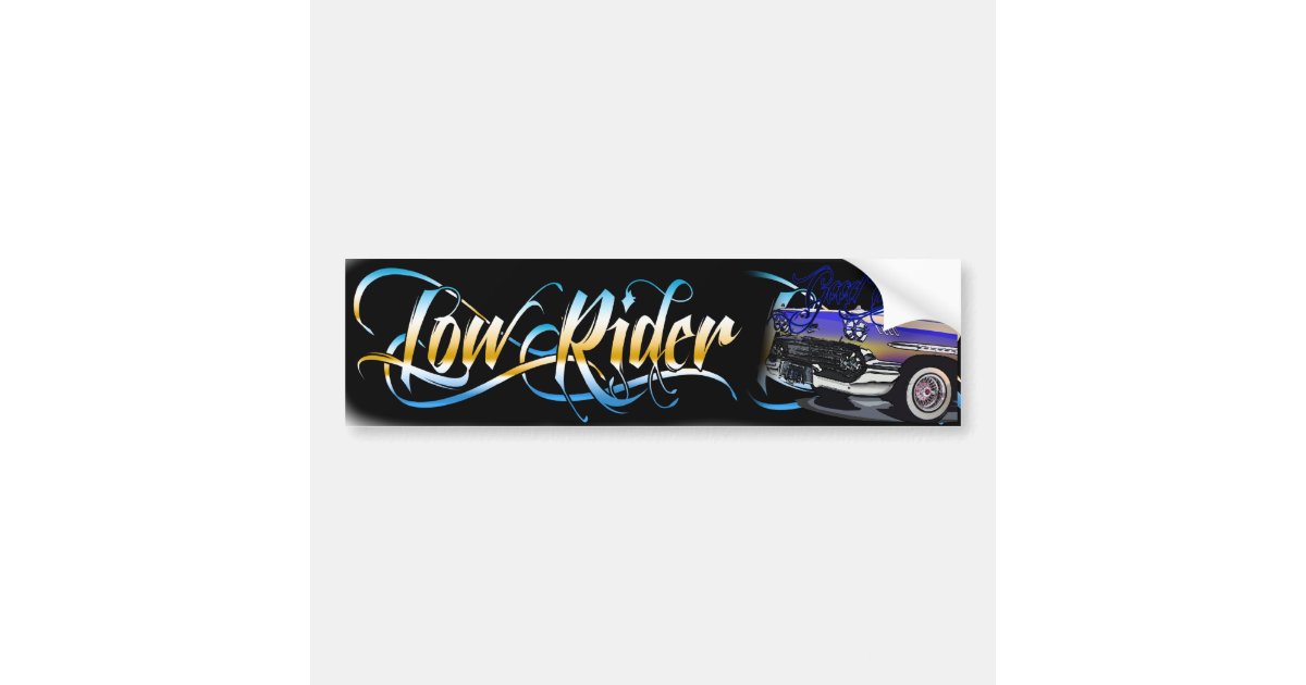 LOW RIDER STICKER | Zazzle