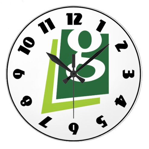 Alphabet Wall Clocks | Zazzle