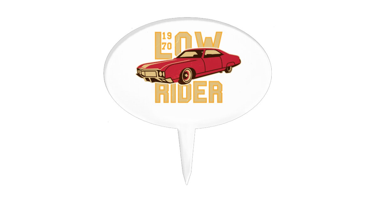 Lowrider Cake Topper | Zazzle