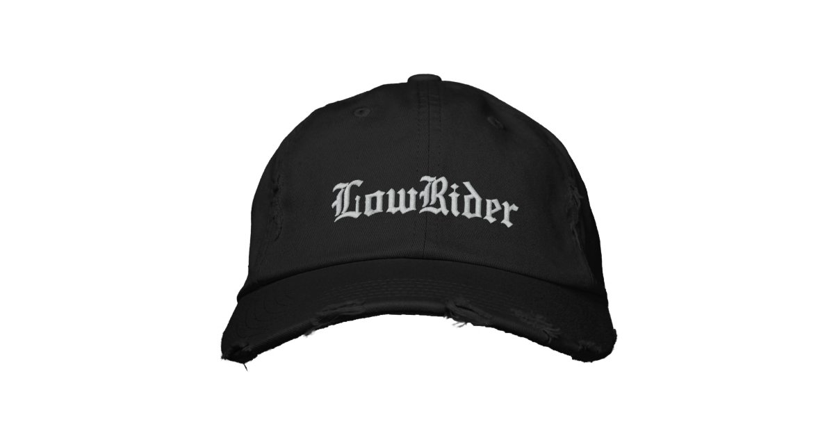 LowRider Embroidered Baseball Hat | Zazzle