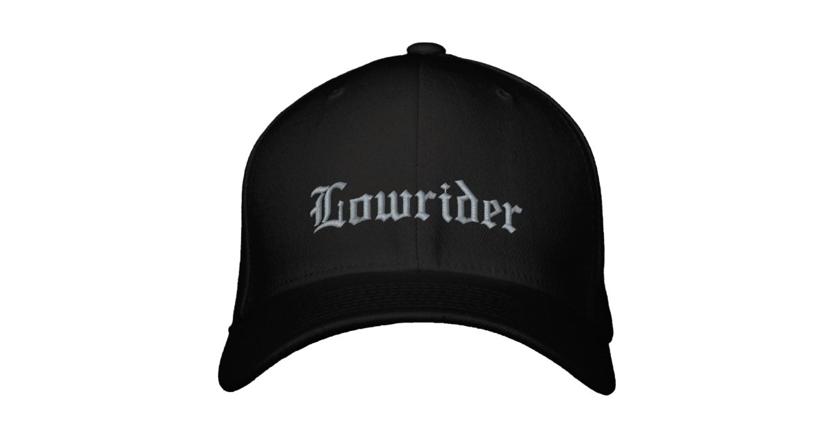 Lowrider Old School Low Rider Lowriding Culture Embroidered Baseball ...