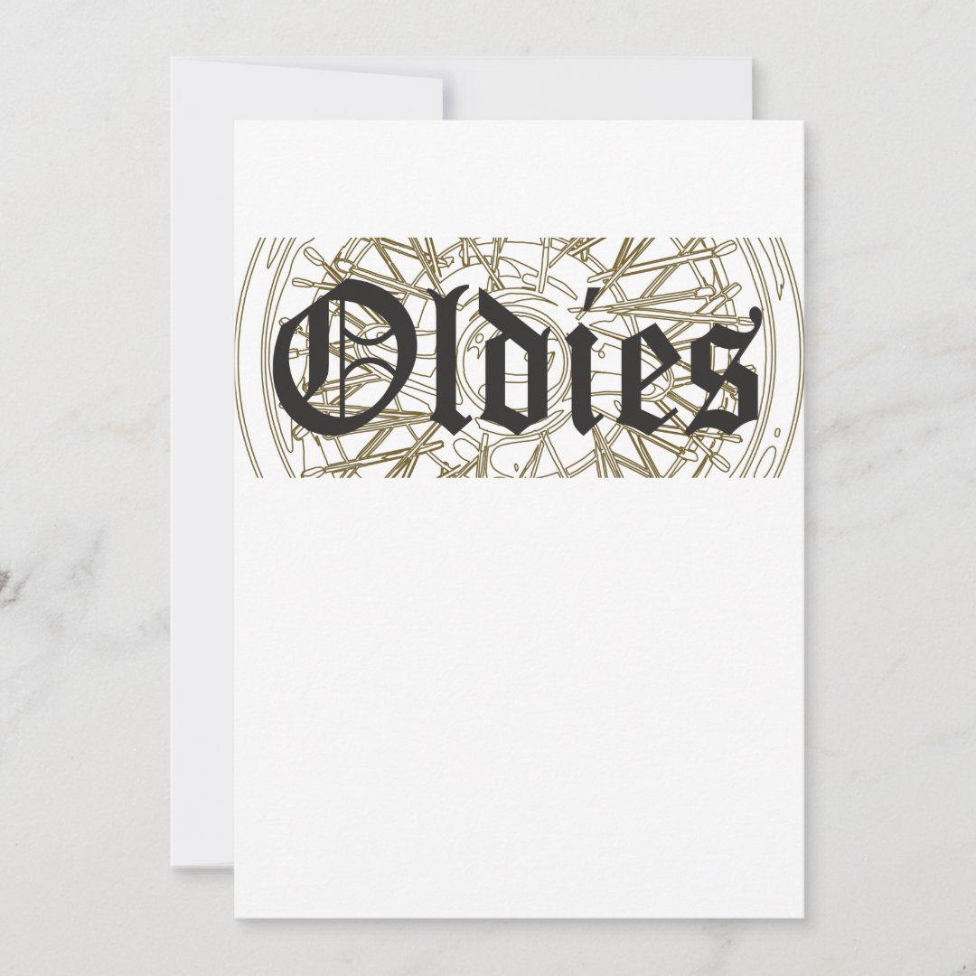Lowrider Rim Oldies Old School Lowrider Invitation | Zazzle