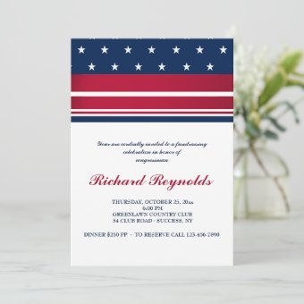 Loyal American Patriotic Invitation | Zazzle