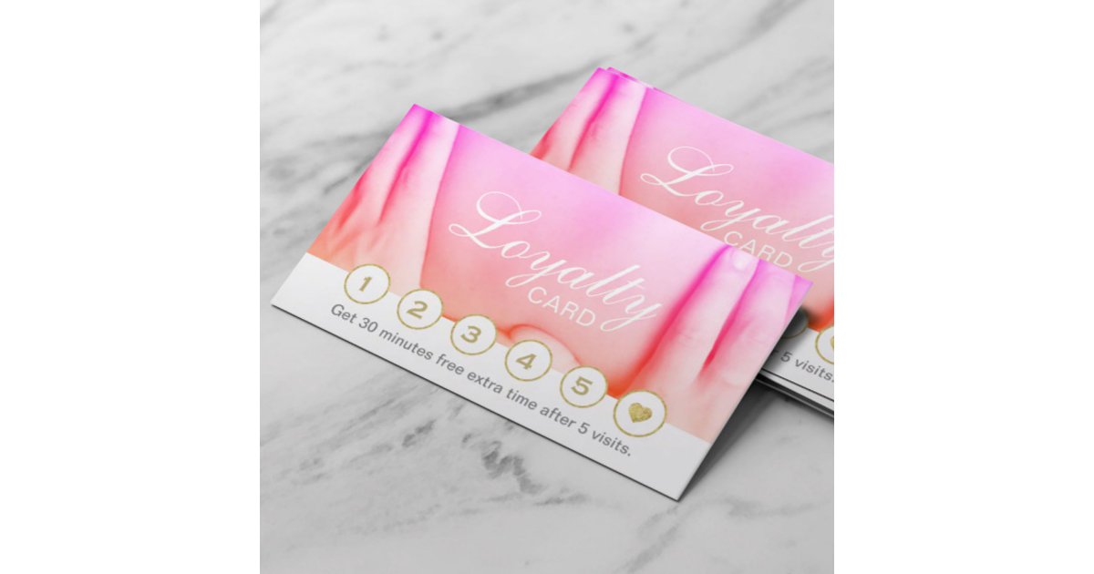 Loyalty Card | Elegant Massage Therapy Spa | Zazzle