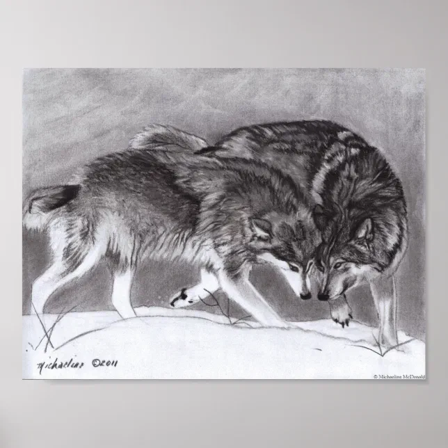 Loyalty - Wolves Poster | Zazzle