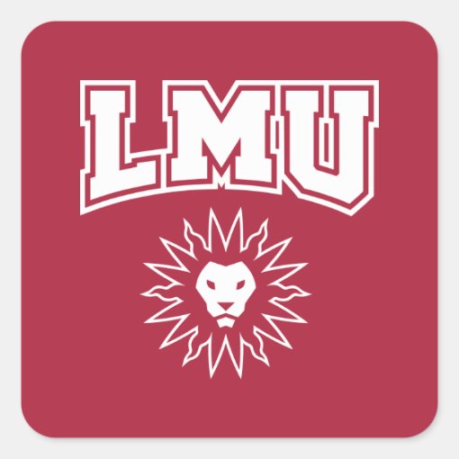 Loyola Marymount Lions Square Sticker | Zazzle