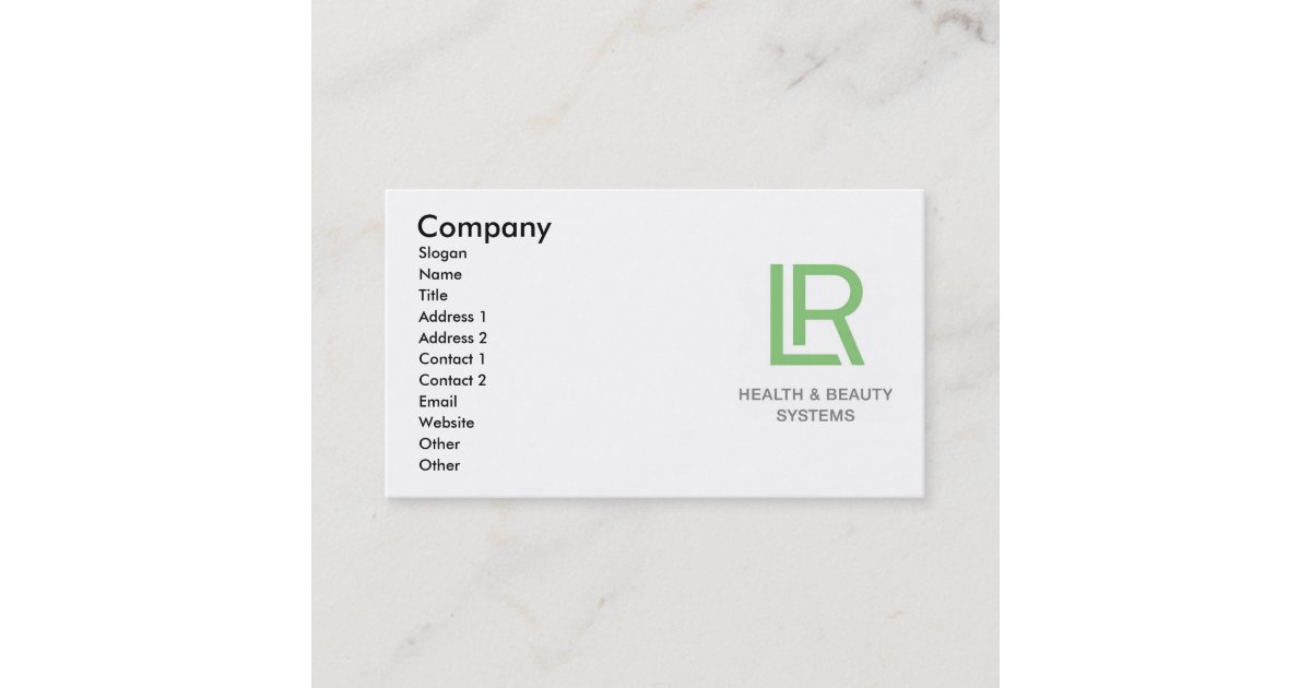 LR business card | Zazzle